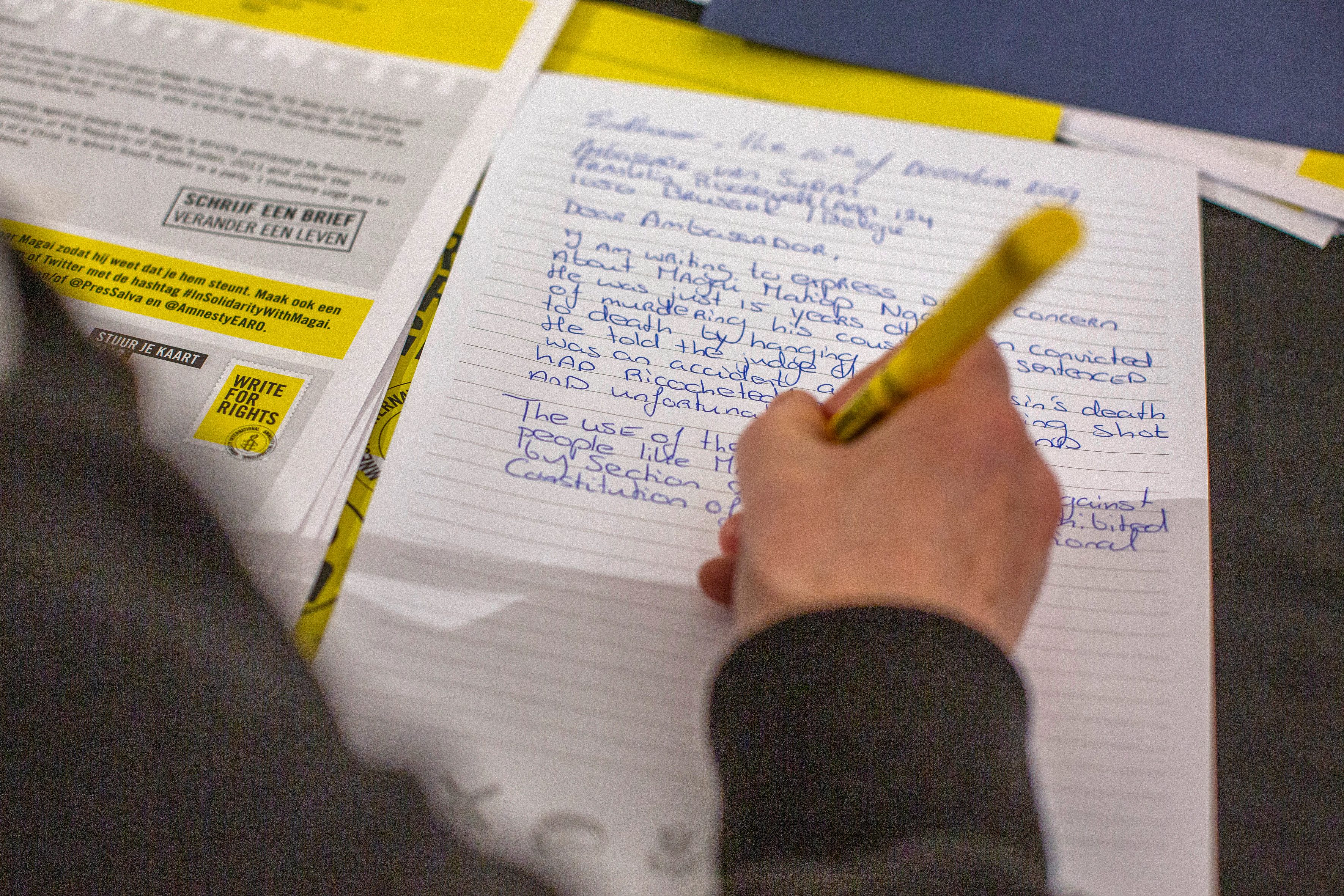 Amnesty International | Marathon des lettres Amnesty International | Marathon des lettres